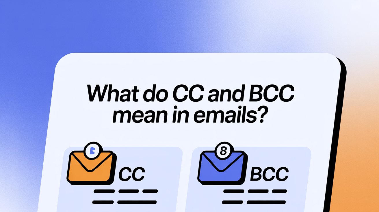 What Does CC and BCC Mean in Email? Simple Guide for Beginners ...
